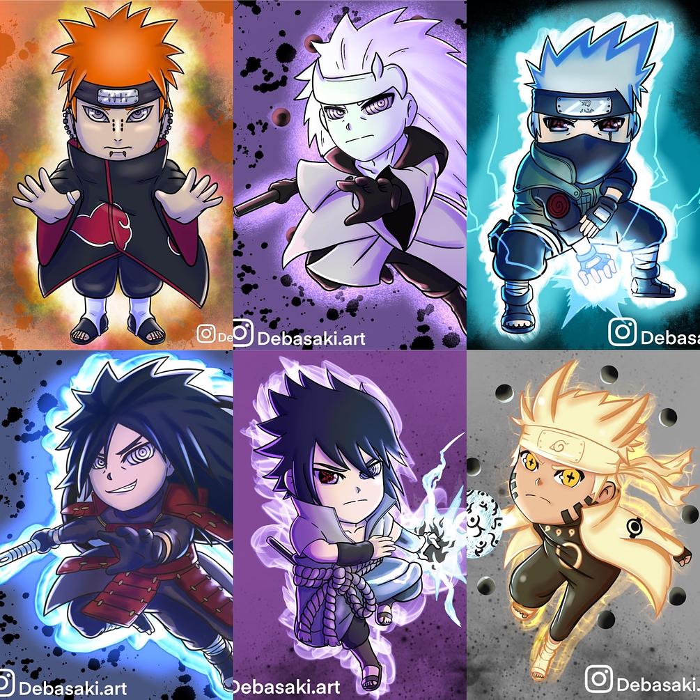 Naruto Chibi set