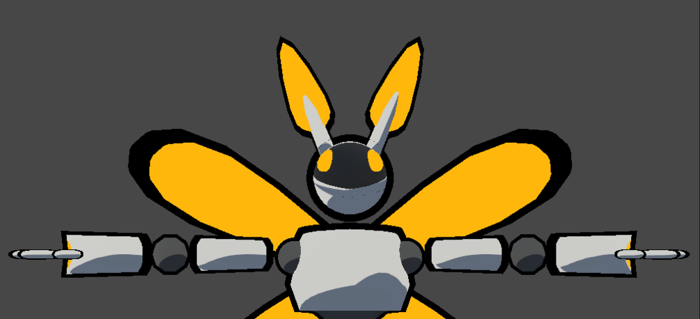 Robo Moth VRchat Avatar