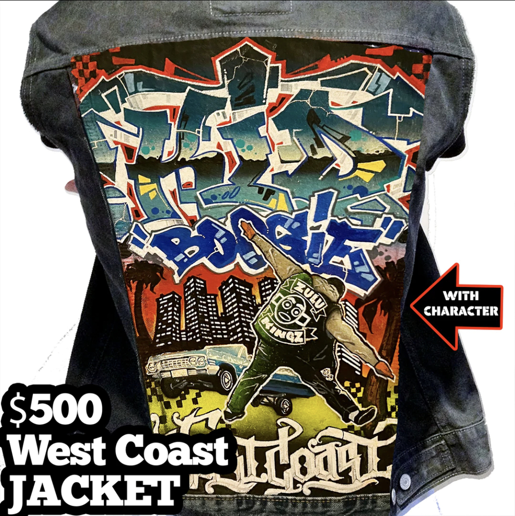 Custom Graffiti Jacket (west coast style)
