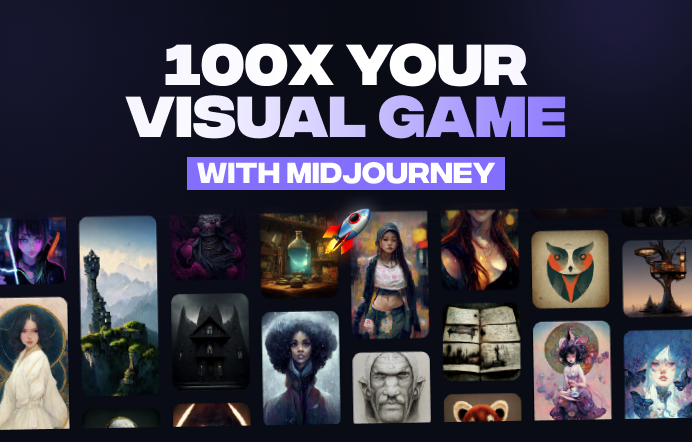 100x your visual game with MidJourney Prompt Guide