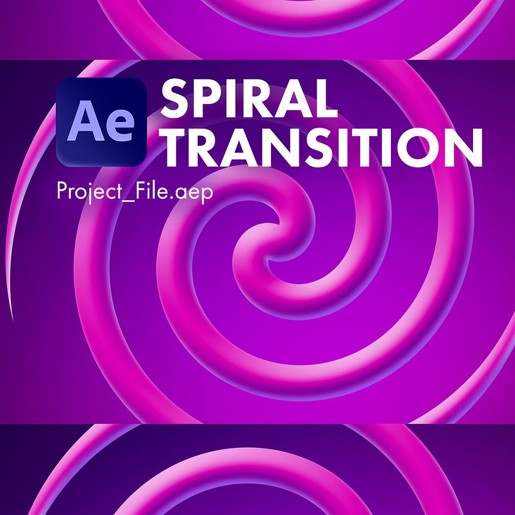 Spiral Transition | After Effects Project File