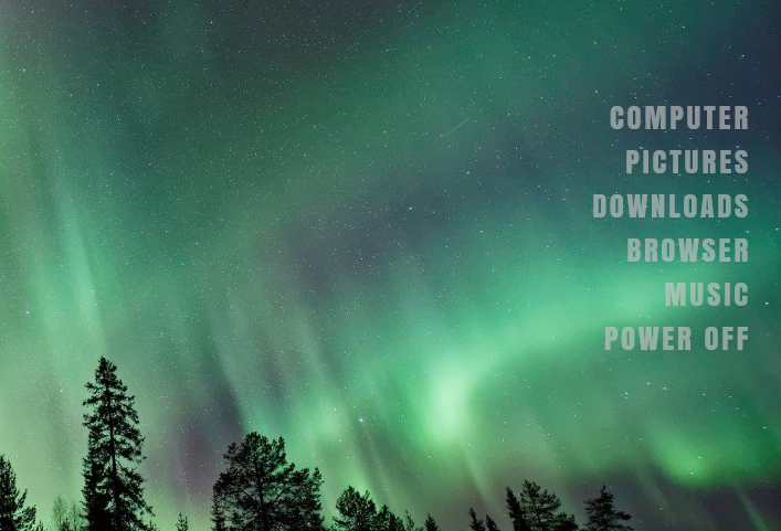 Plain Menu - Rainmeter