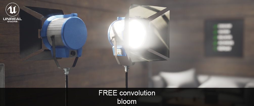 FREE BLOOMIFY- Convolution kernel texture (UE4)