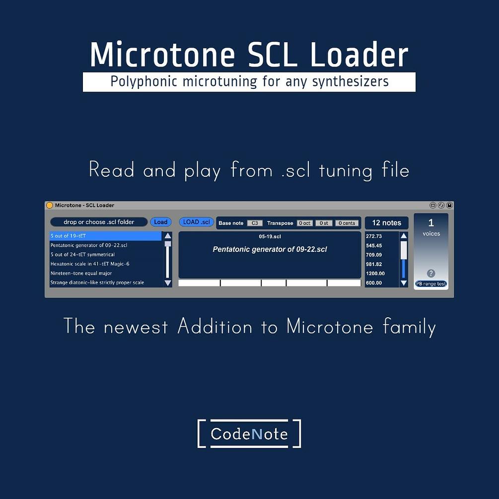 Microtone SCL Loader MPE edition