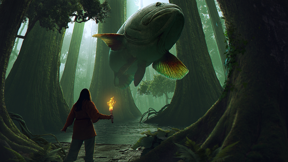 Cinematic_Fish_Photoshop_Manipulation_Making_Process 4 Hours