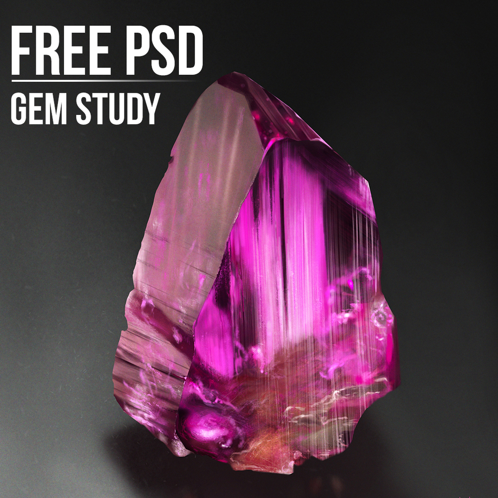 Gem Study PSD File