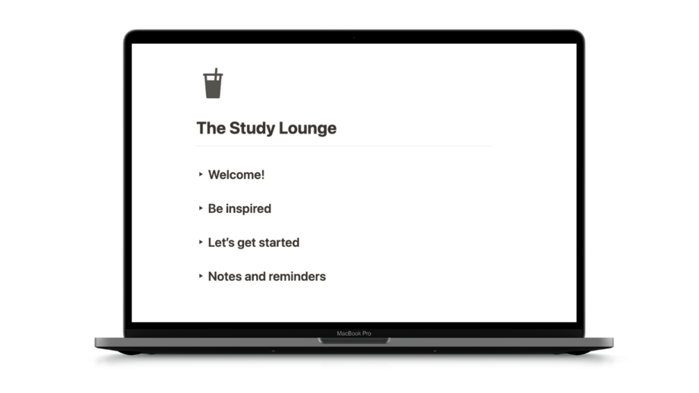 Notion Study Workspace