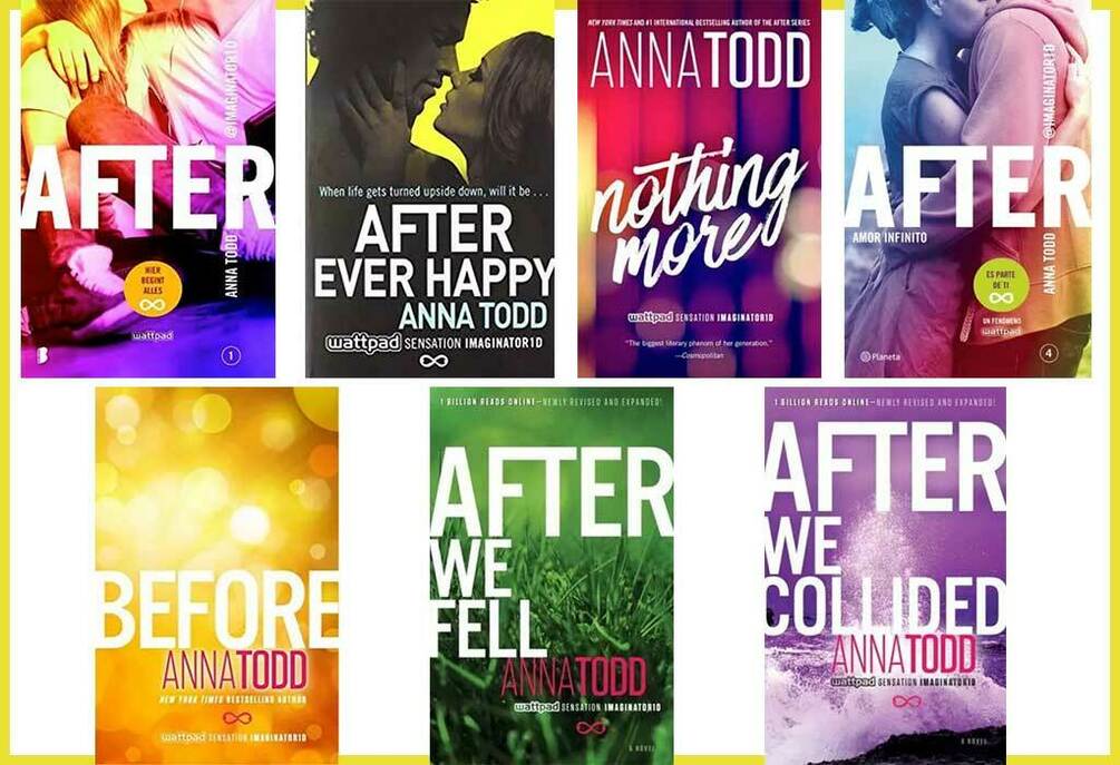 The Complete After Series Collection 7 eBooks by Anna Todd P.D.F