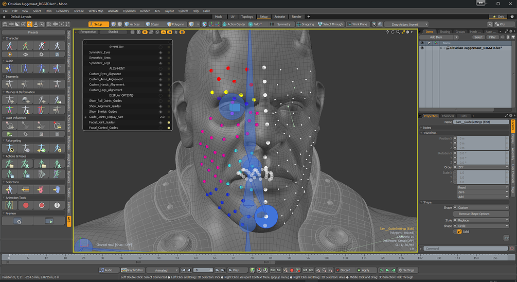 Modo Production Training: Advanced Facial Rigging, Vol. 1