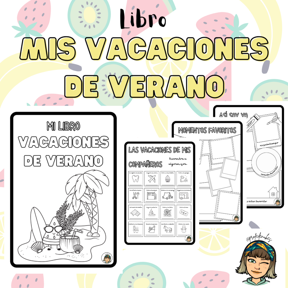 LIBRO: Mis vacaciones de verano