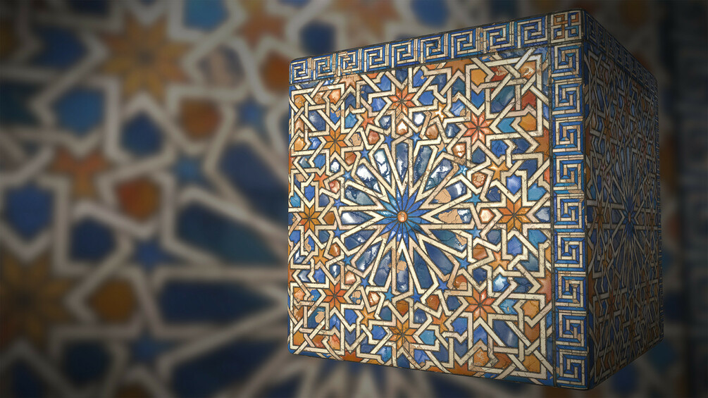 Ornate Floor Seamless 4k