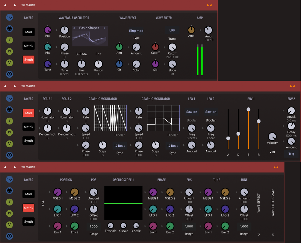 WTM2 Wavetable Synth for Drambo