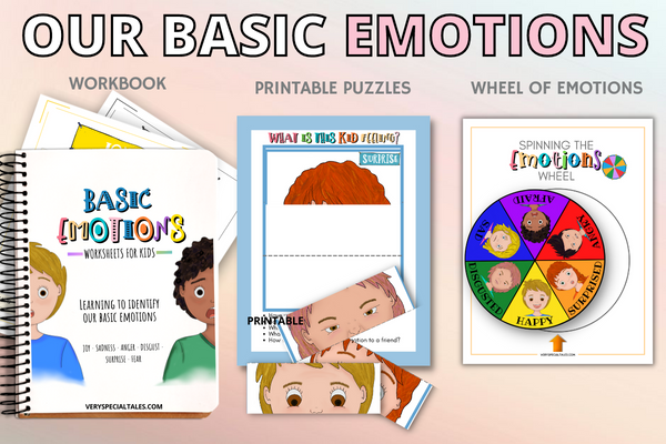 Emotions & Facial Expressions (Worksheets & Activities)