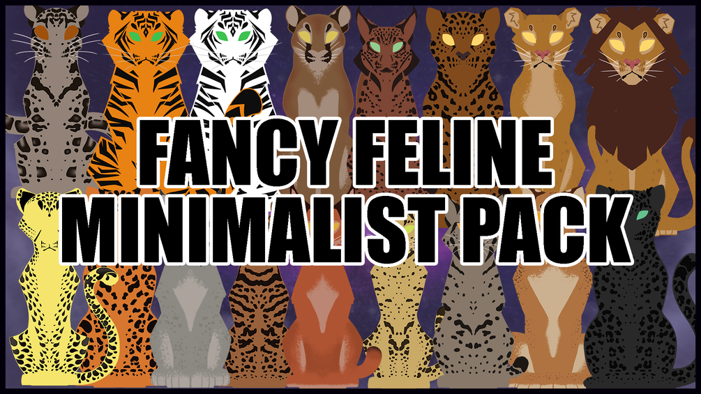 Fancy Felines: Minimalist Pack