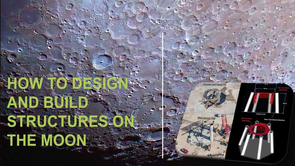 Designing Structures on the Moon, Vol 1 - Poster