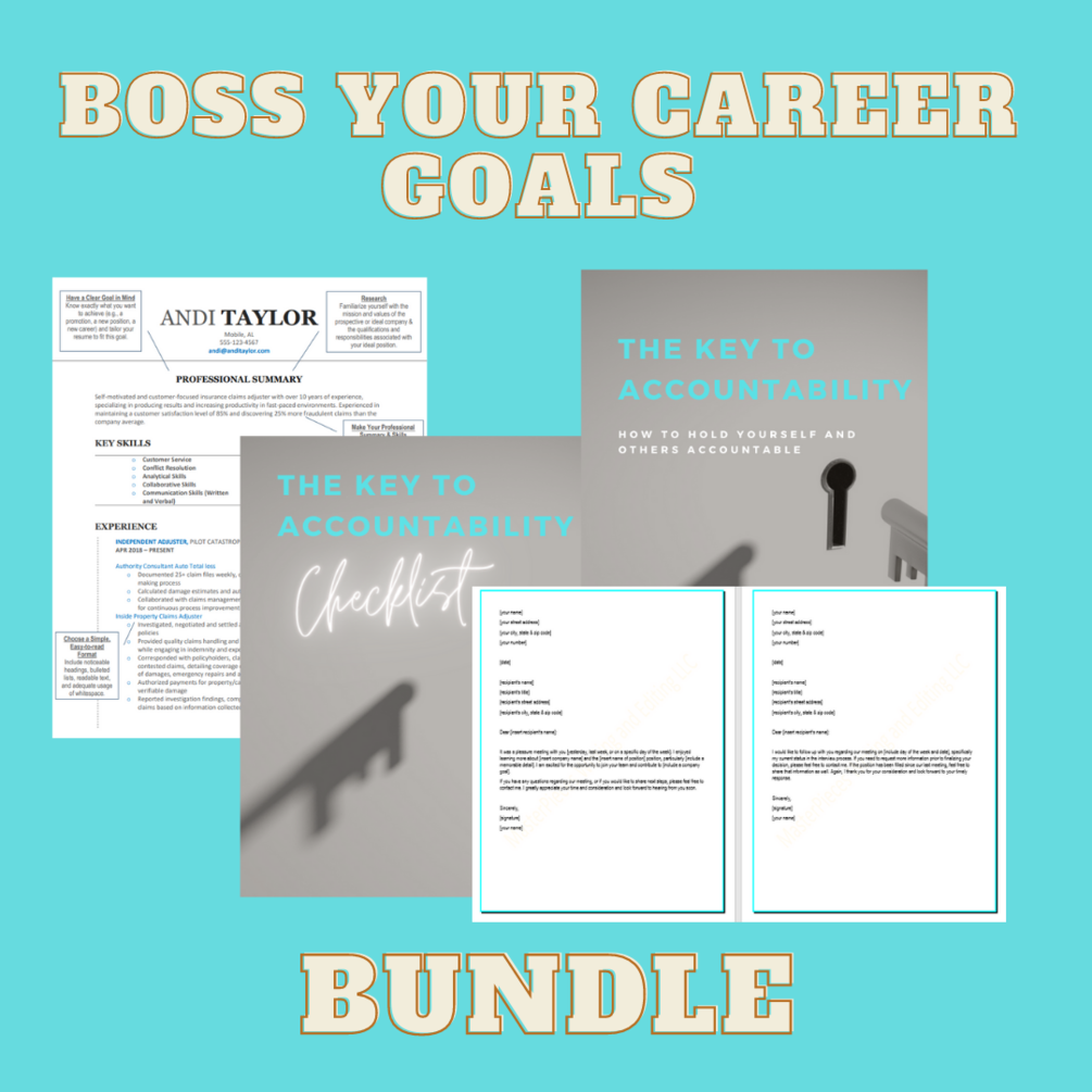 Boss Your Career Goals Bundle