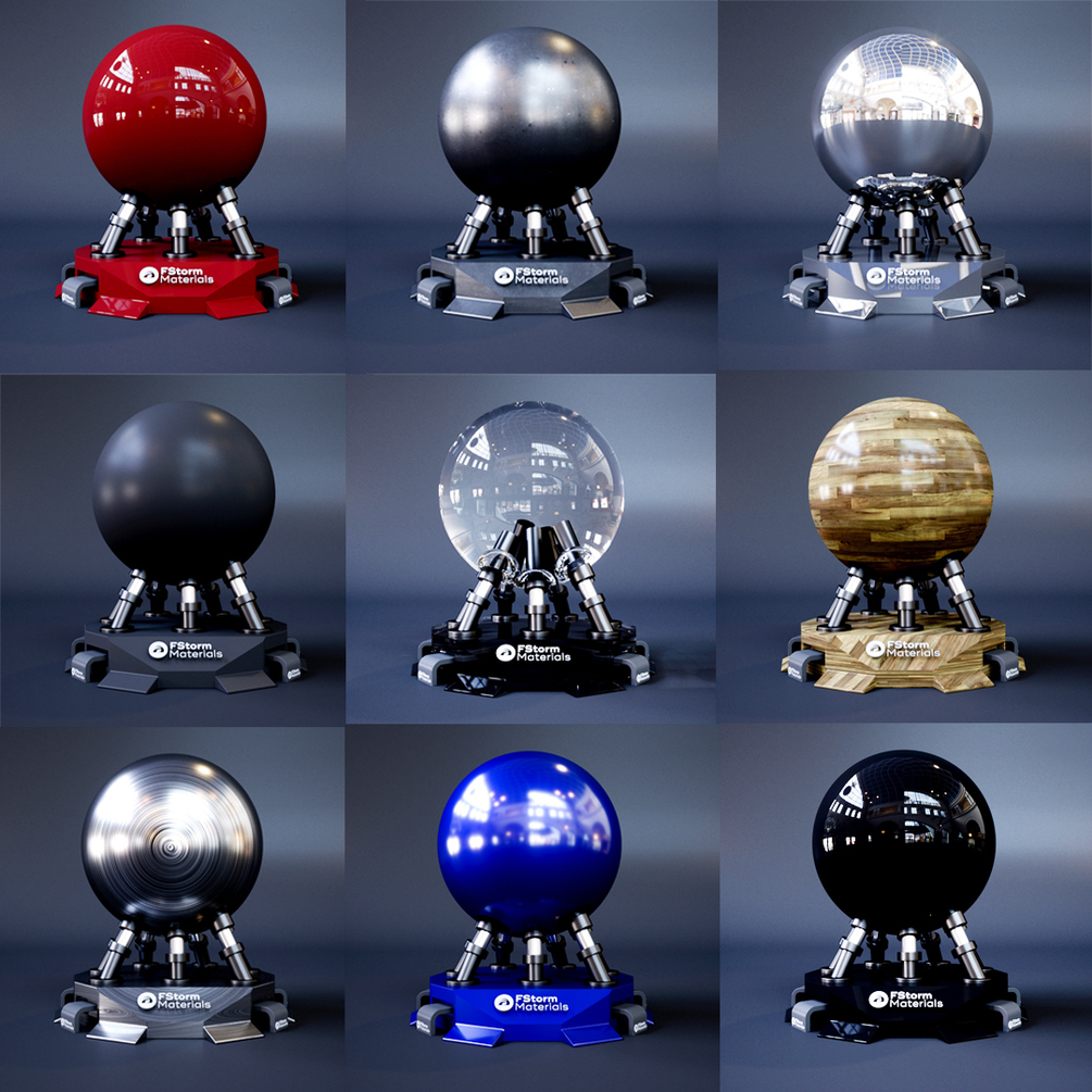 Fstorm materials pack vol1