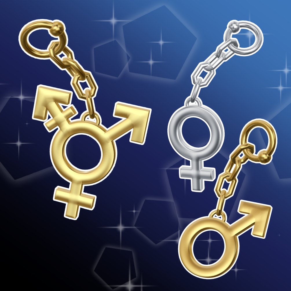Gender Symbols - VRChat prefab