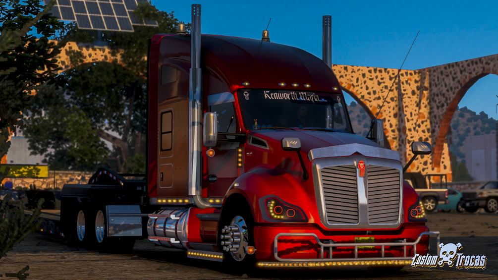 Kenworth T680 by CustomTrocas MOD ATS