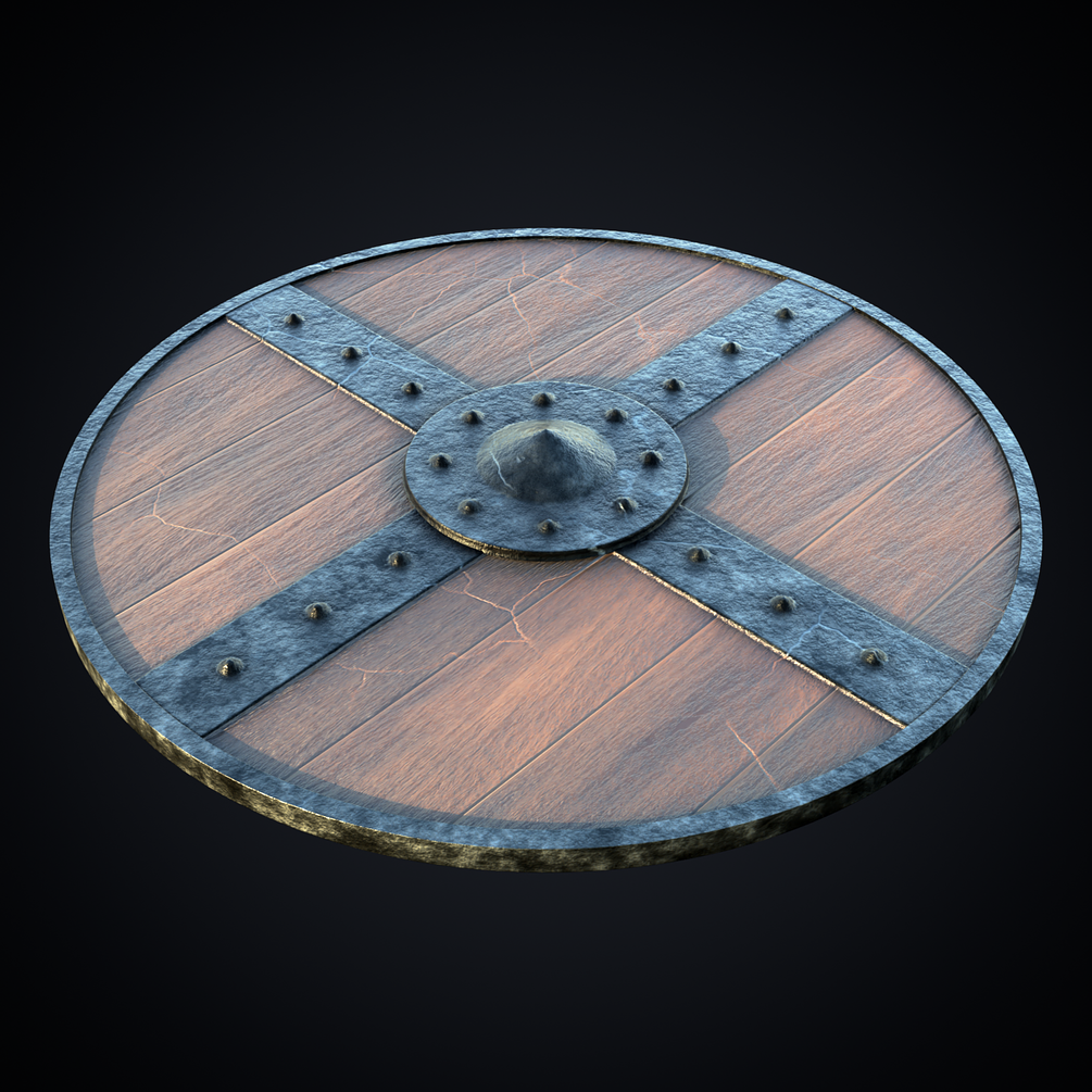 Mediaval Shield Material (Nodevember 2020: Day 13)(Blender 2.90+)