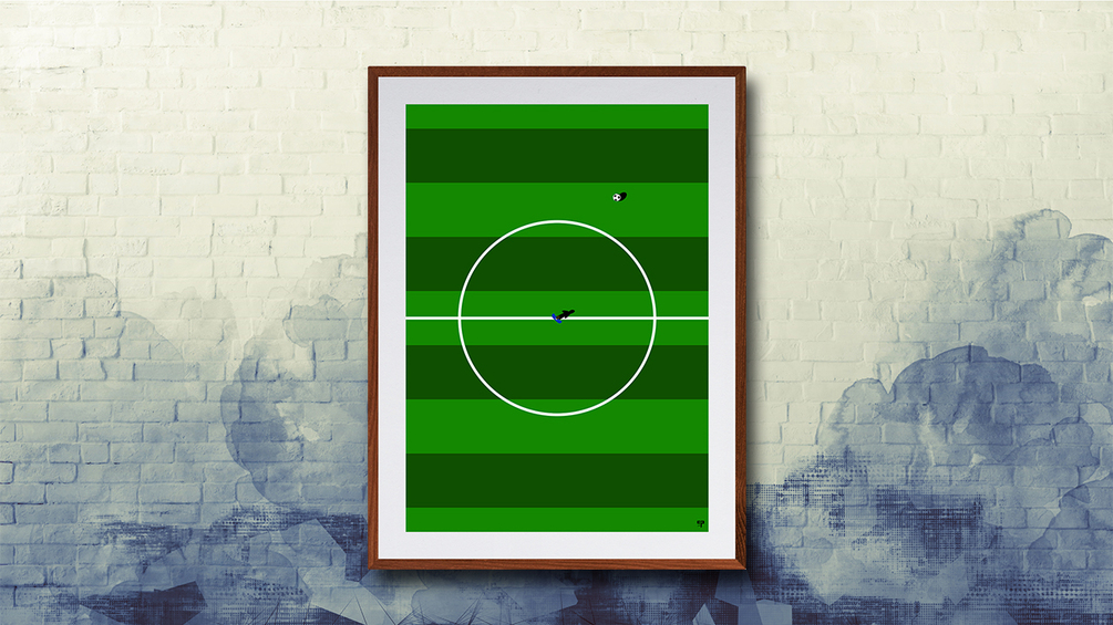 Football Field Poster