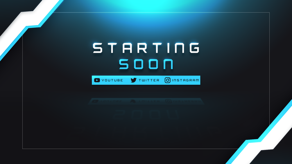 GLASS Stream Overlay Template .PSD file