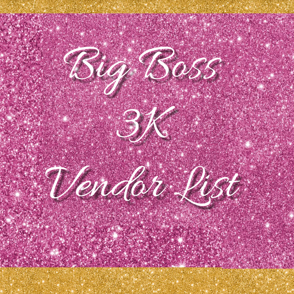 Big Boss 3K Vendor List