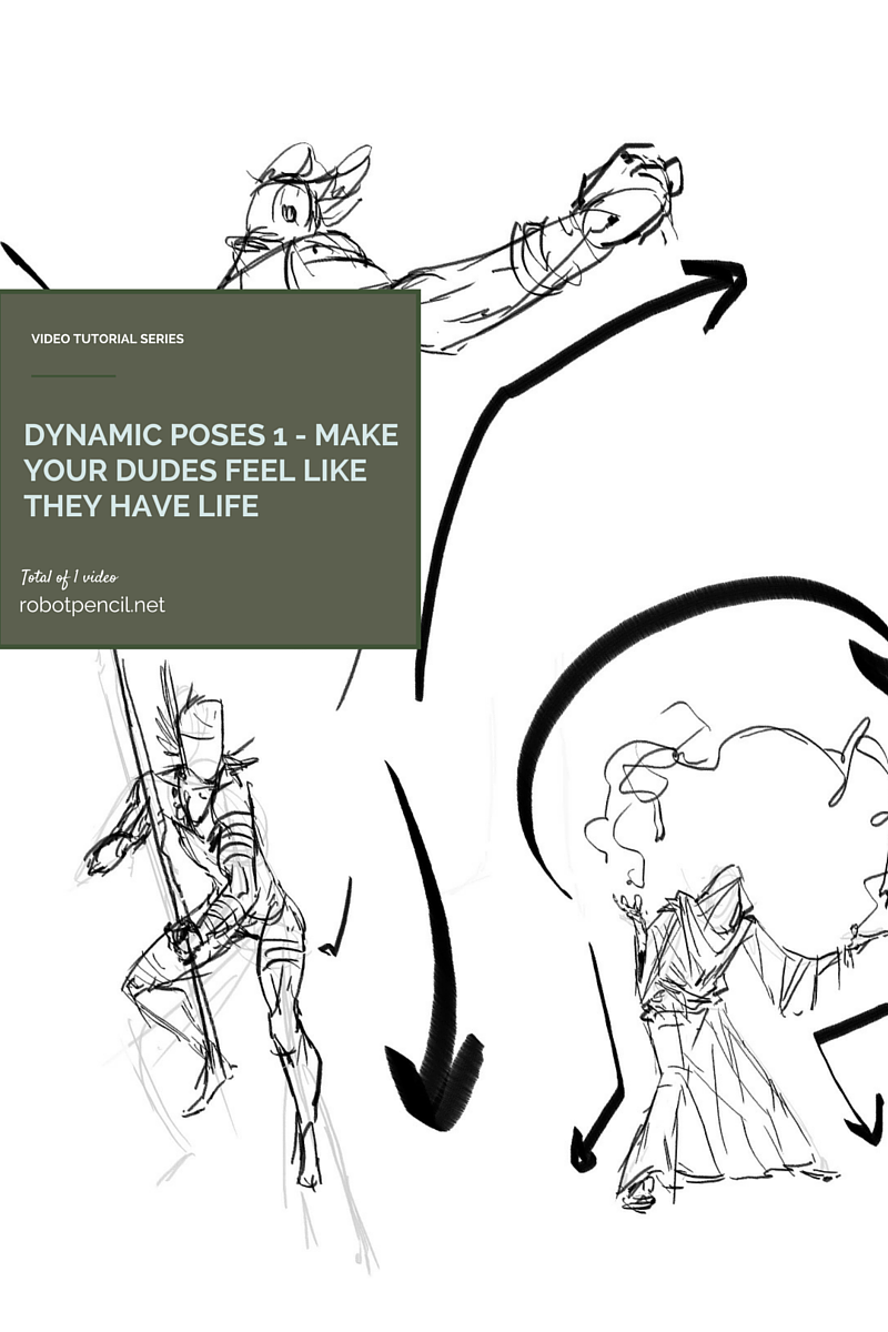 Dynamic Poses 1 - Make your dudes feel like they have life!