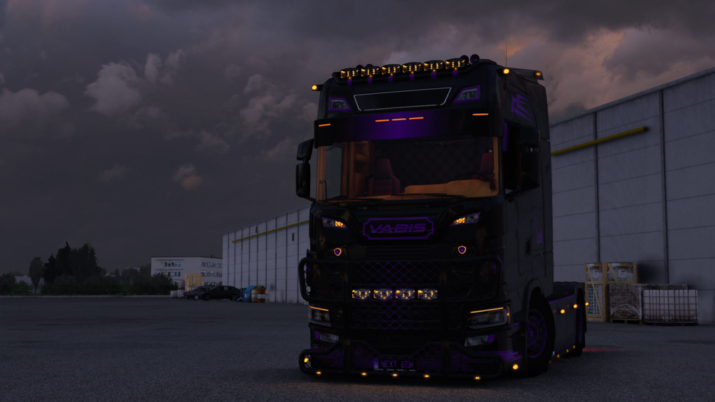 [ETS2] Scania Next Gen BLACK&PURPLE
