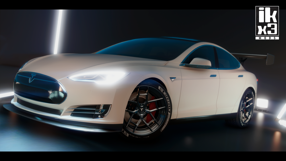 Tesla Model S Street [GTA5/ADDON/FiveM]
