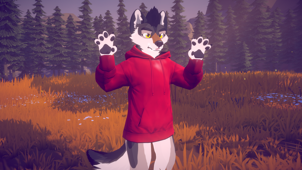 Tosca Pupper Hoodie for VRChat