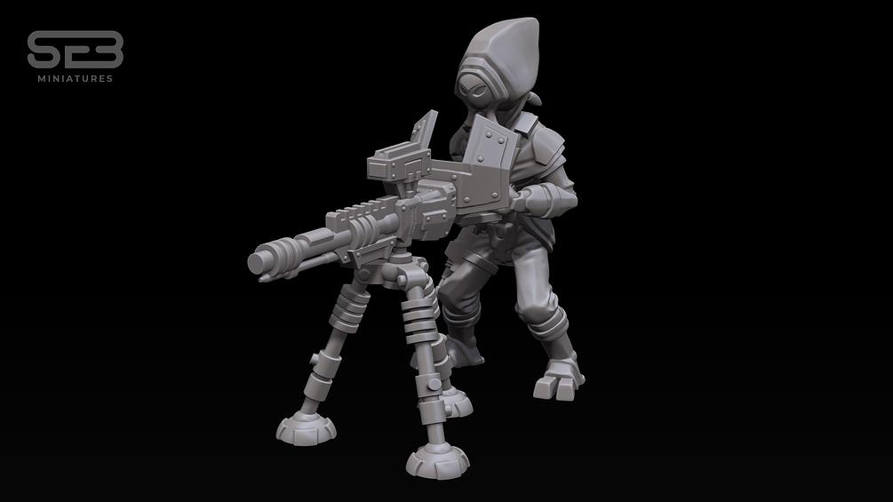 Syndicate Trooper - medium blaster station