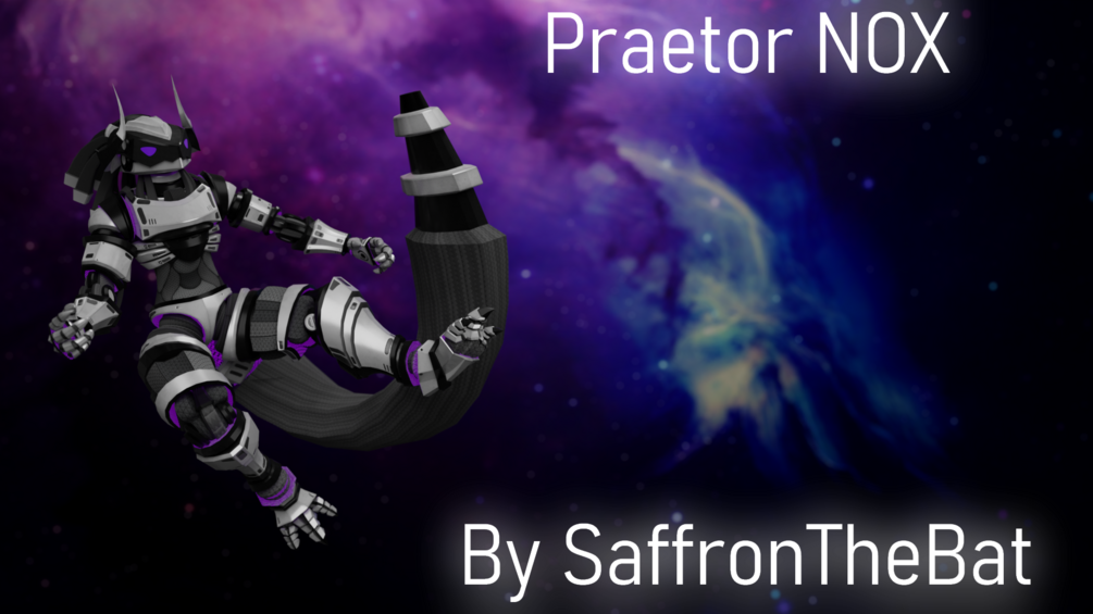 Praetor NOX - Furry Robot Synth Avatar For VRChat