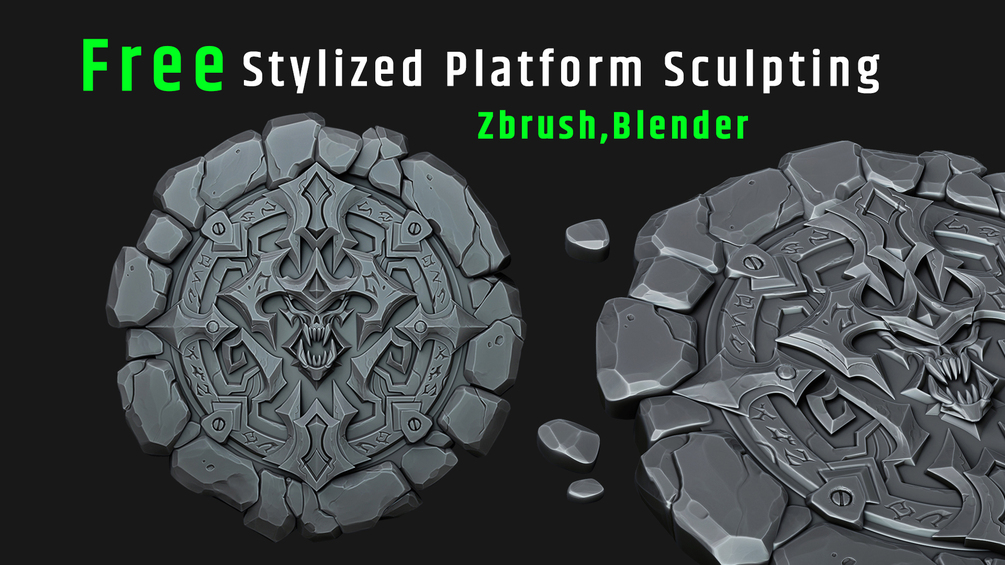 Stylized Platform Sculpting