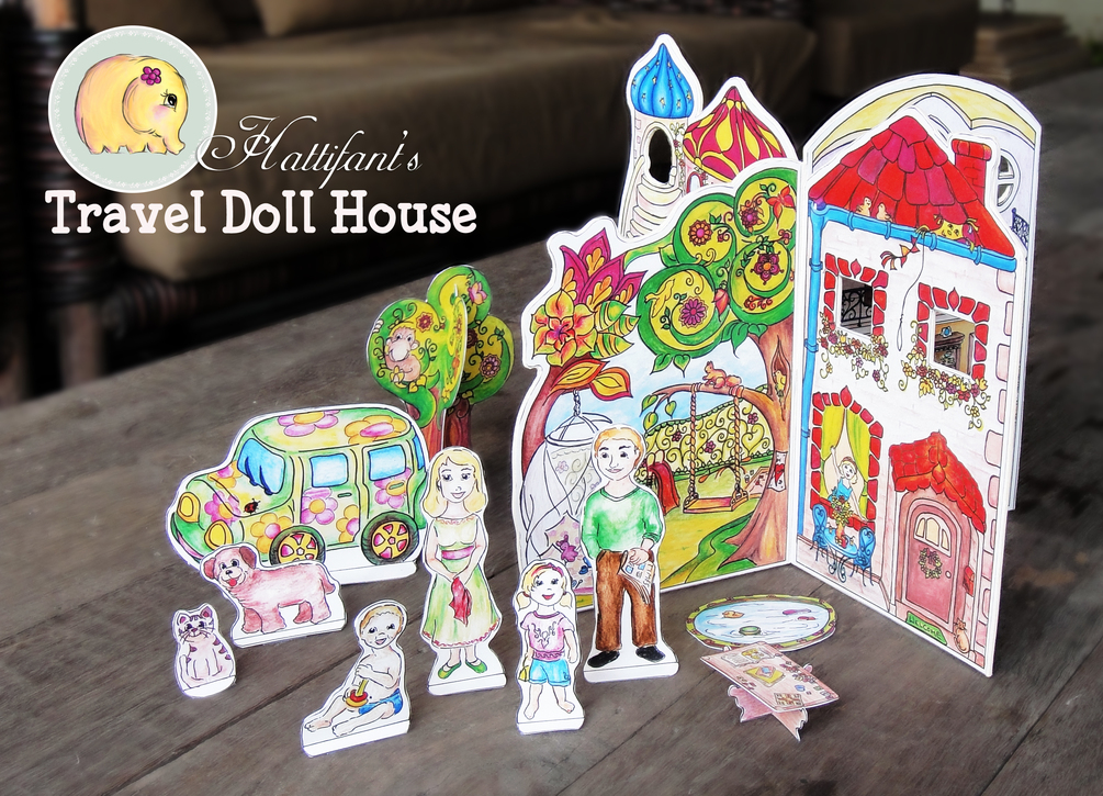 Travel Doll House