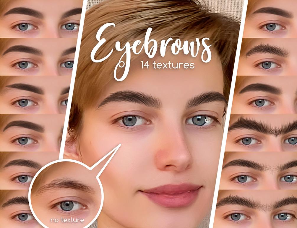 Eyebrows - 14 textures • Filter • Spark AR • Instagram