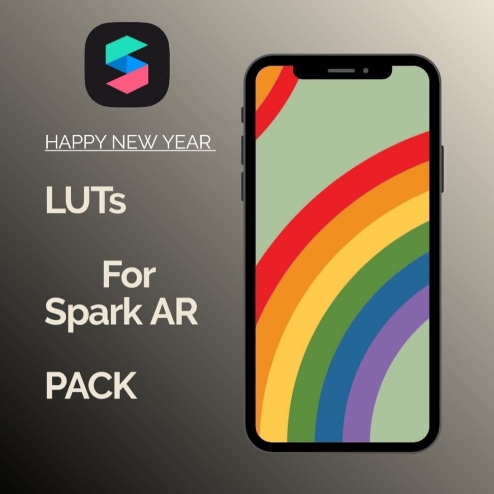 7 professional PNG LUTs for Spark AR. 100% quality (Pack 1)