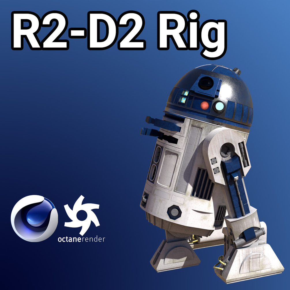 R2D2 Rig for Cinema 4D