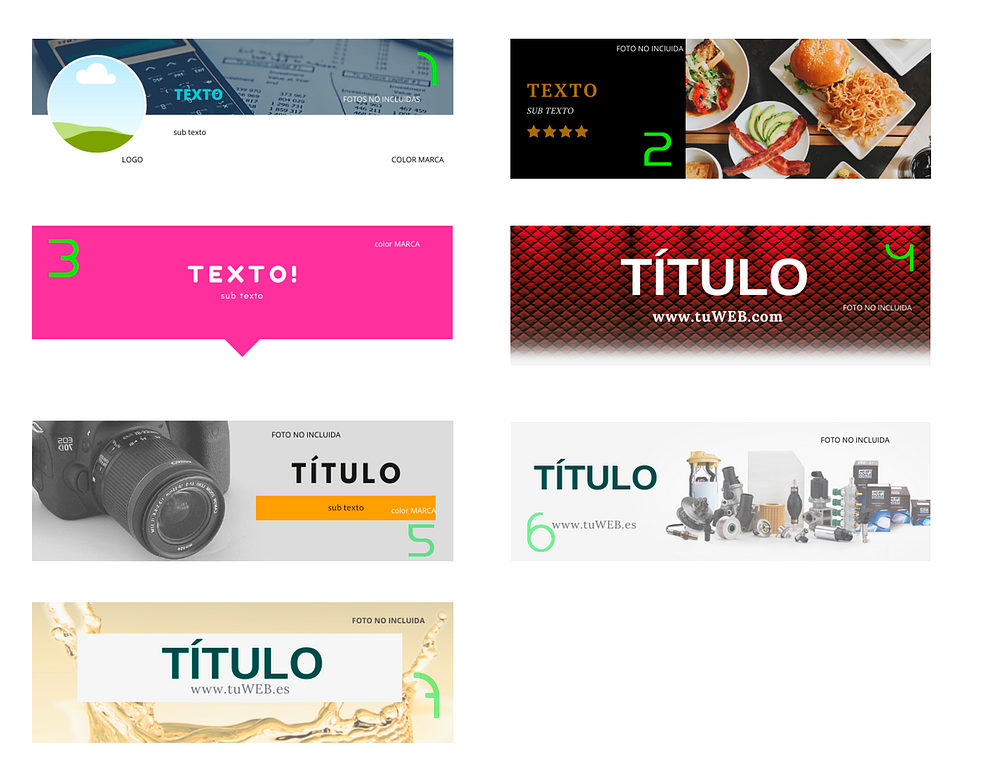 113 - Banners Emails V.6 Personalización y Adaptación