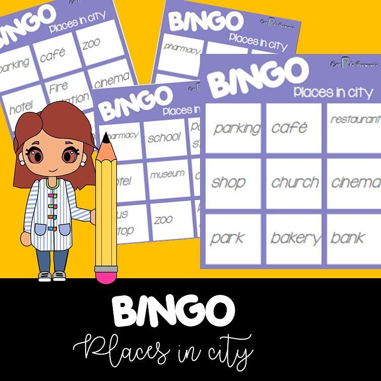 Bingo: Places of the city