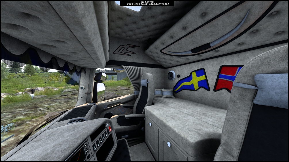 Interior Scania by RJL Norway ETS 2 #31