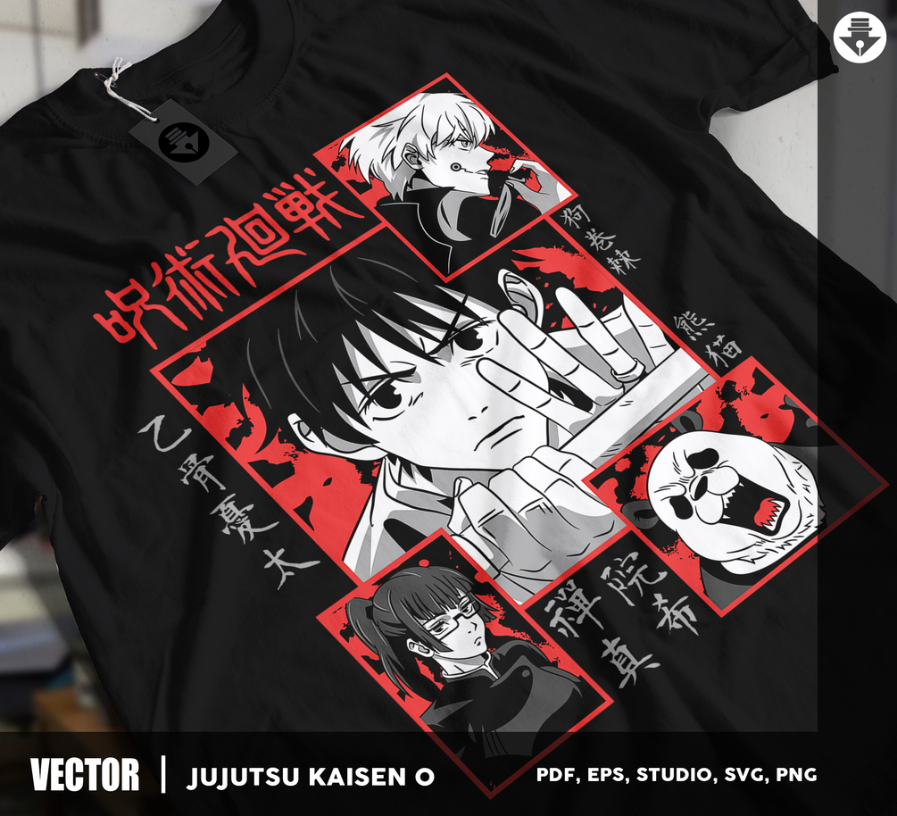 Vector Jujutsu Kaisen 1