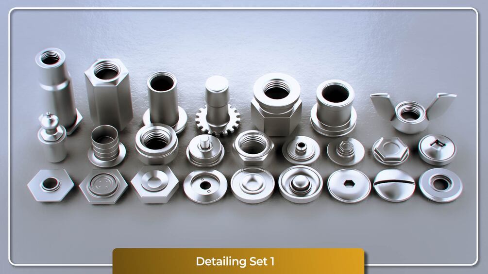 AS3D - Nuts & Bolts Collection Kit