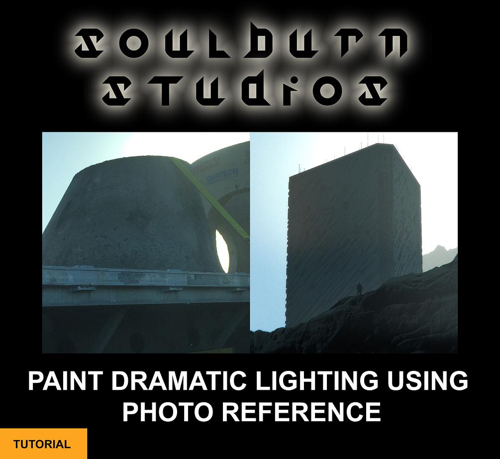 Paint Dramatic Lighting Using Photo Reference