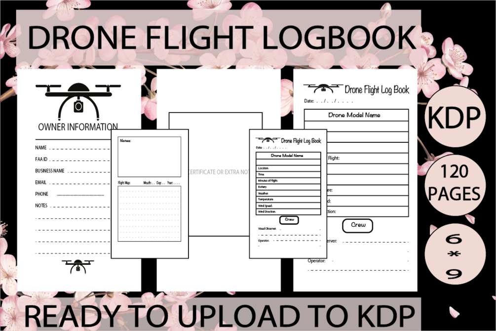 Drone Log Book | KDP Interior