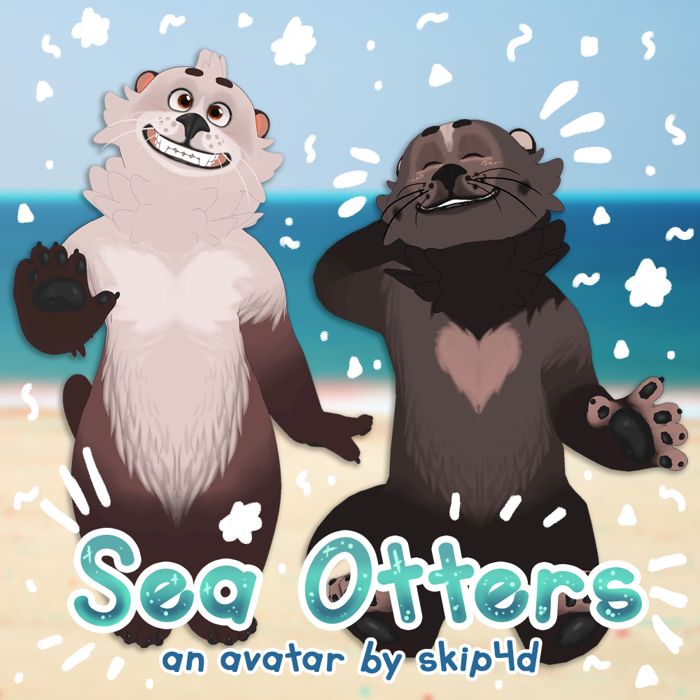 Sea Otter VRChat Avatar
