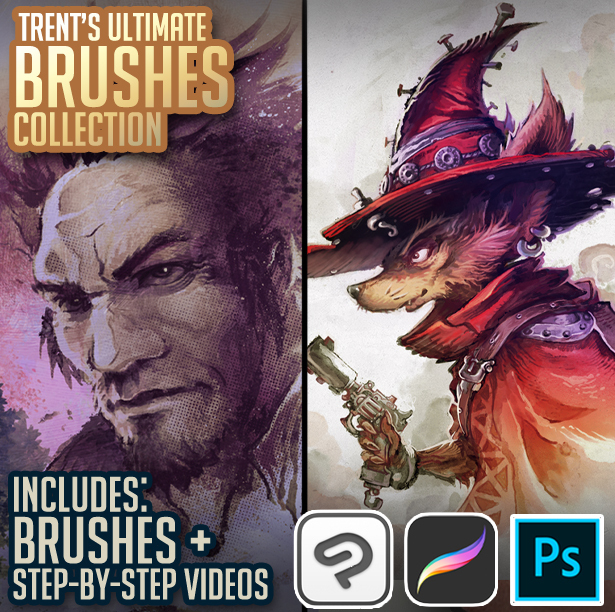 Trents ULTIMATE BRUSHES COLLECTION