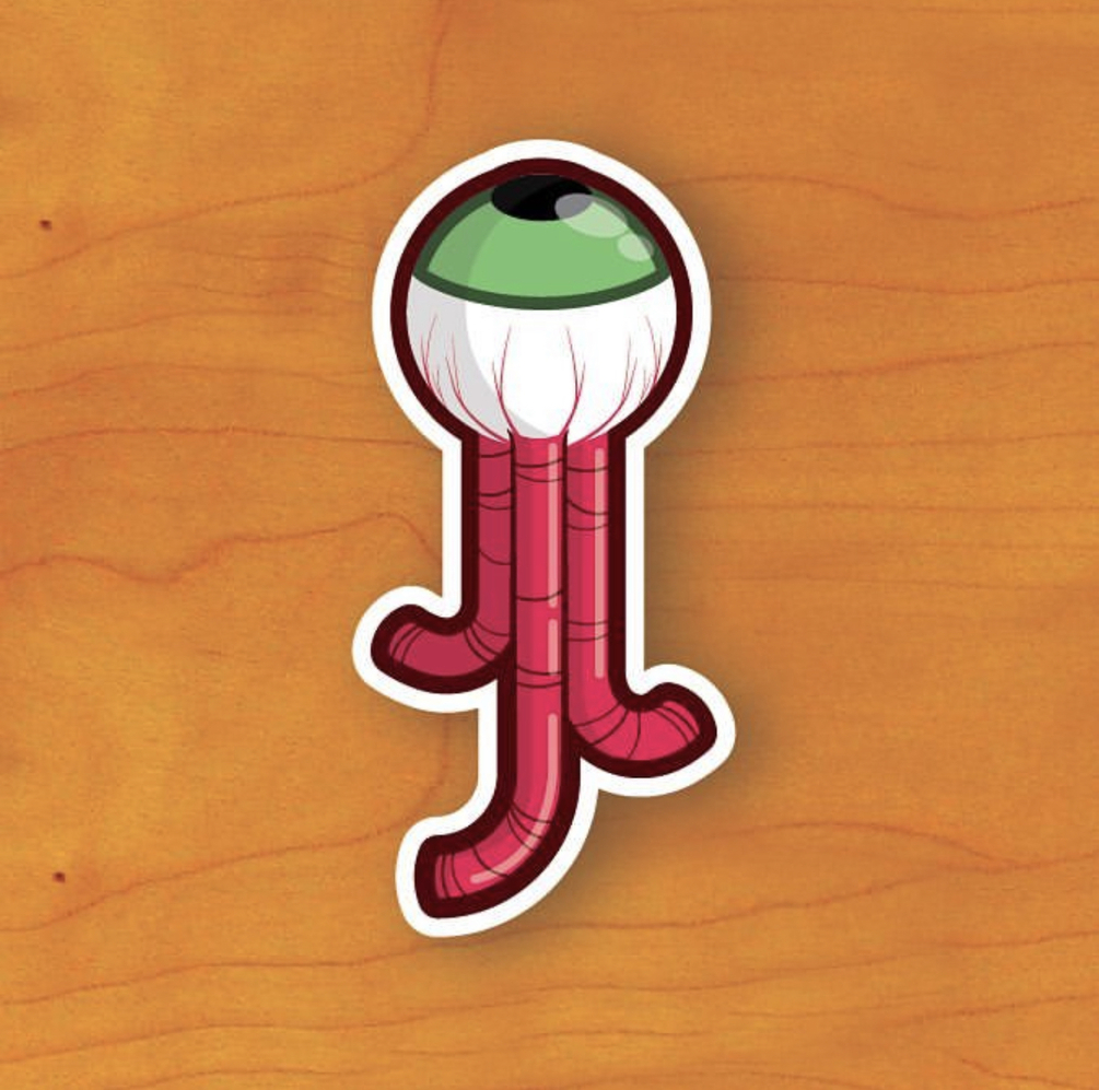 Eyeball 3" Sticker