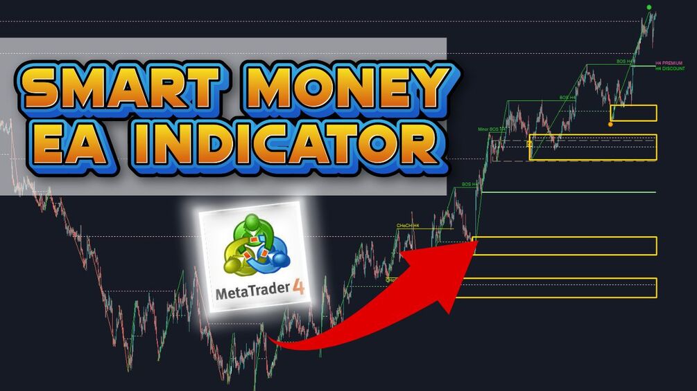 Indicador⚡️SMART MONEY CONCEPTS⚡️Robot EA Automático