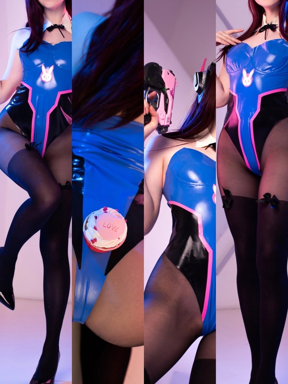 D.va Bunny (latex bunny suit)